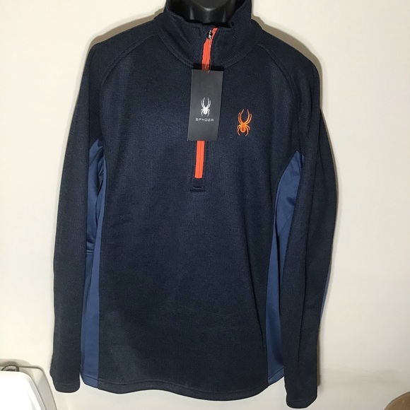 Spyder | Sweaters | Spyder Half Zip Long Sleeve Mens | Poshmark